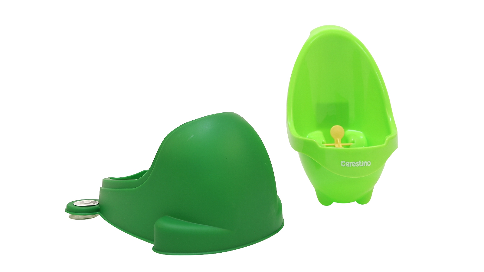 Carestino - Productos - Baño - Pelelas - Urinal Sapito Verde